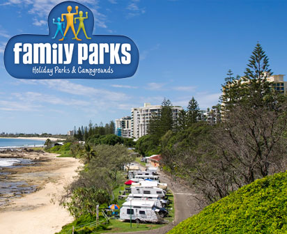Family Parks - Mooloolaba Beach Holiday Park - Camper Trailer Lifestyle