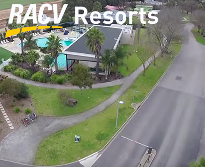 RACV Cobram Resort - Camper Trailer Lifestyle